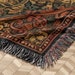 Medieval Tree of Life Throw Blanket Tapestry Rug | Woodland Woven Wall ...