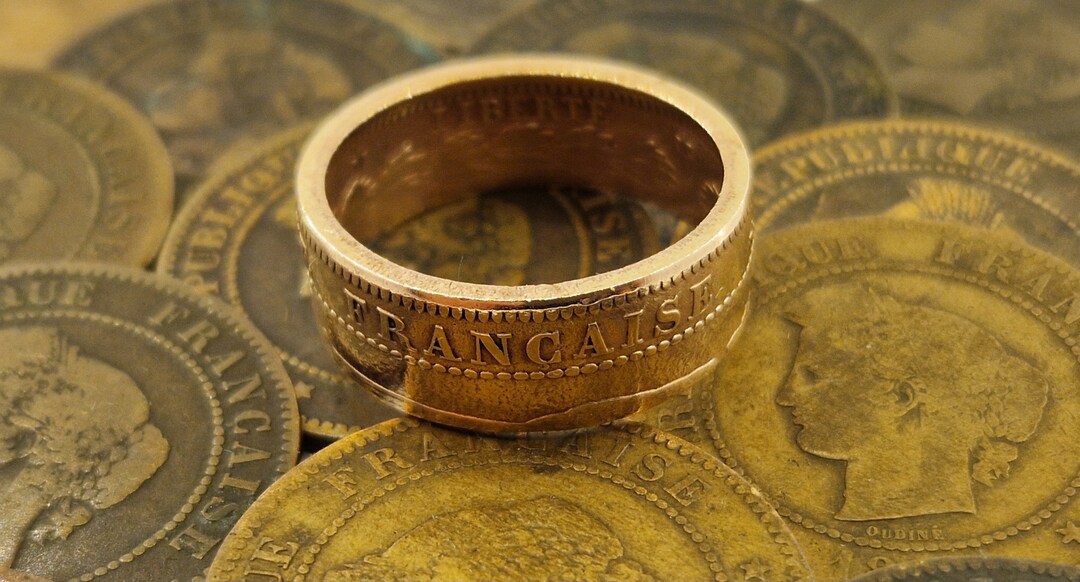 CERES RING, Coin Ring, Napoleon 3, Emperor Napoleon, Emperor Ring, Old ...