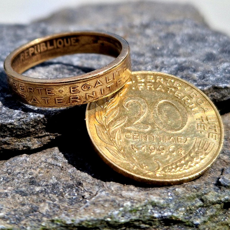 Coin Ring - Etsy