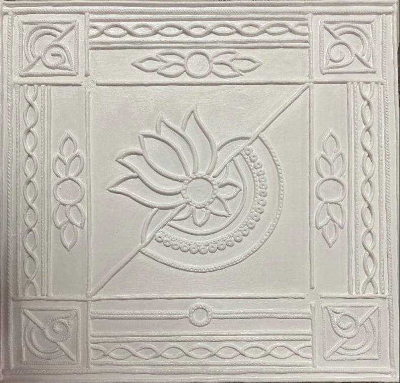 White Lotus Lippan Art - Etsy