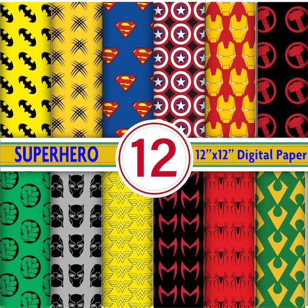Super Hero Fabric - Etsy