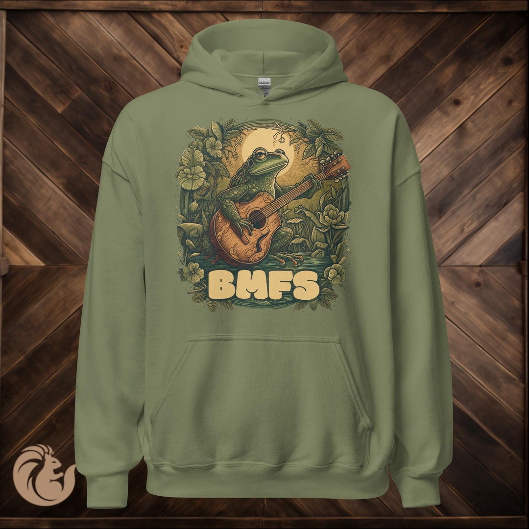 BMFS, Billy Strings Hoodie, Creek Frog Design, Bluegrass, Fan Art ...