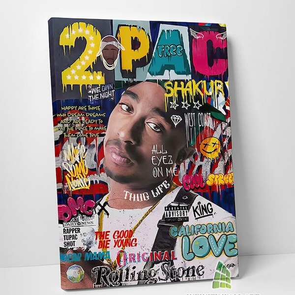 Celebrity Canvas Rap - Etsy UK