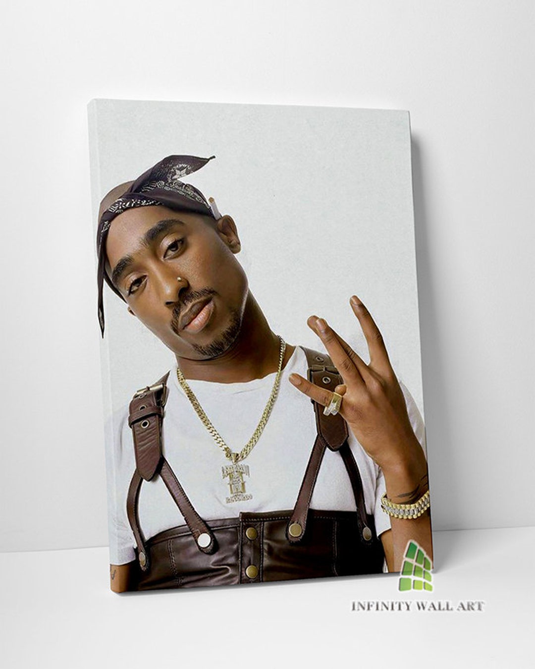 Tupac 2pac Canvas Art Print Wall Art Framed Picture Music Canvas Decor ...