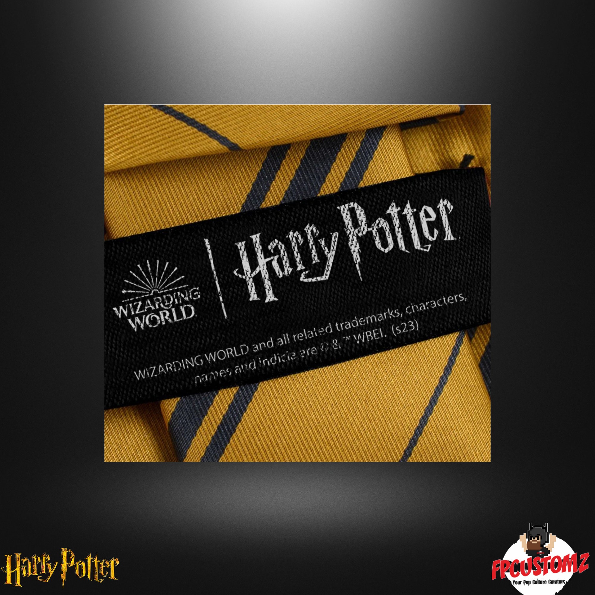 Harry Potter: Hufflepuff Necktie and Pin Set - Etsy