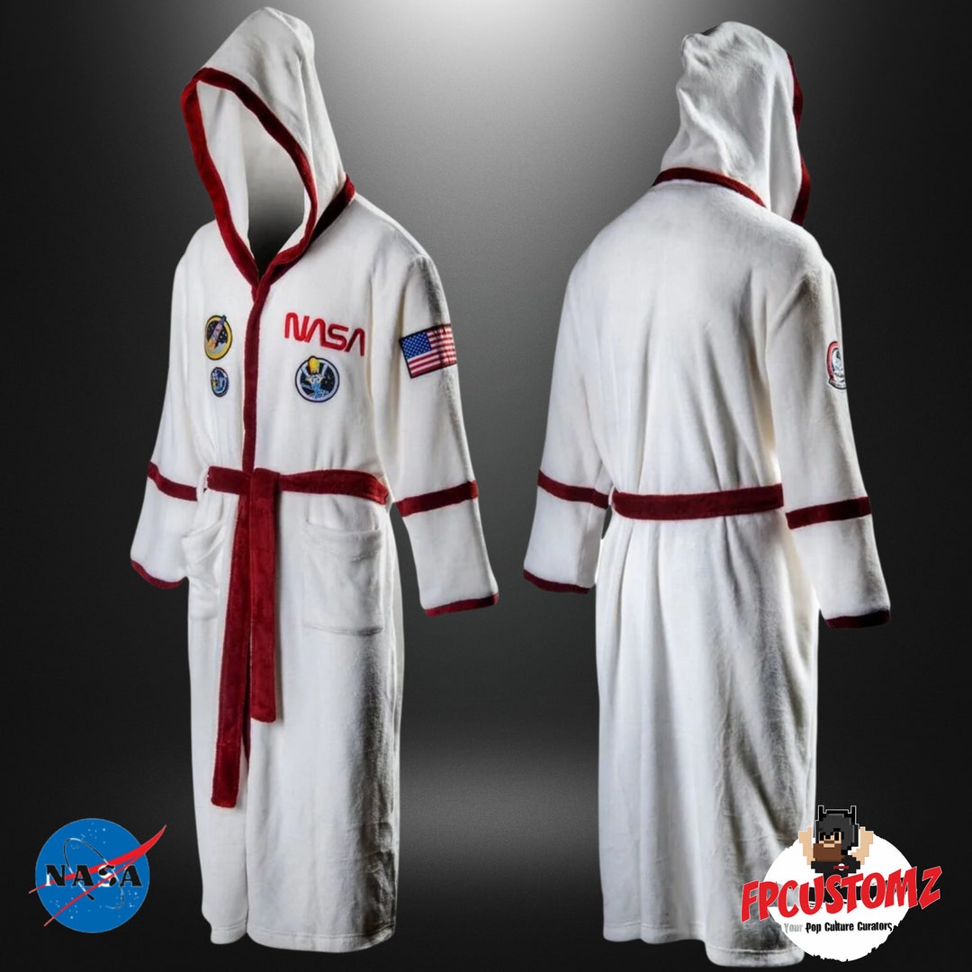 NASA: Astronaut Bathrobe - Etsy