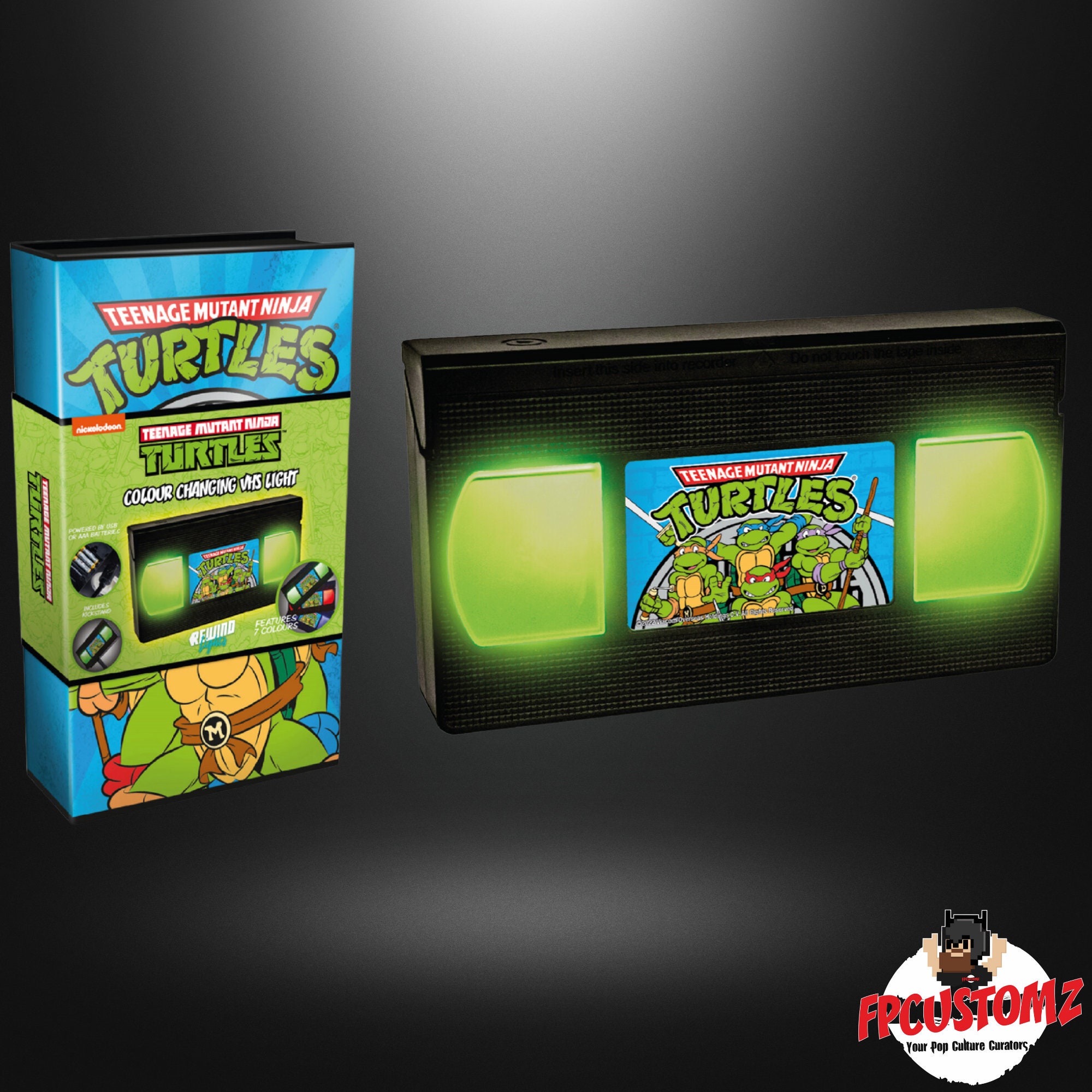 Teenage Mutant Ninja Turtles: Rewind Lights Video Light - Etsy