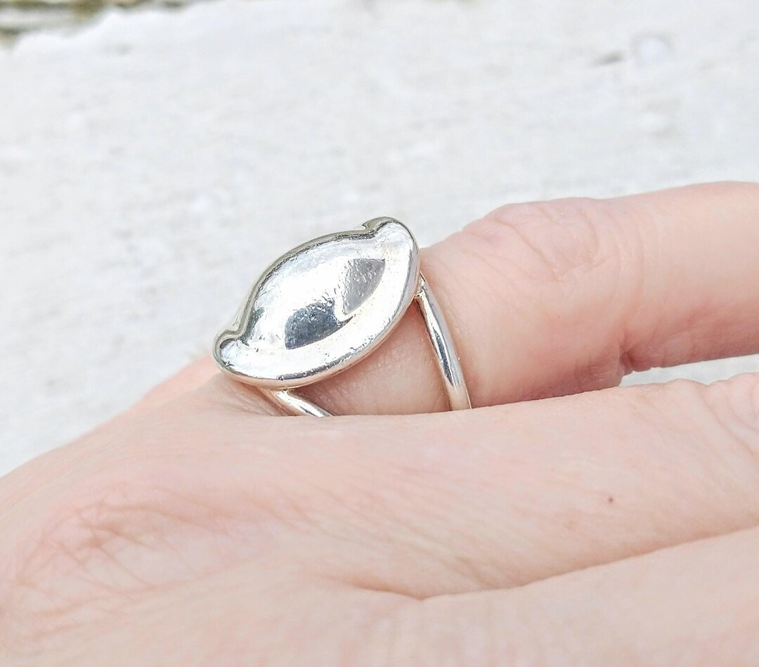 RLM Studio Modern Organic Dome Ring Sterling Silver Sz 8 Turtle-back ...