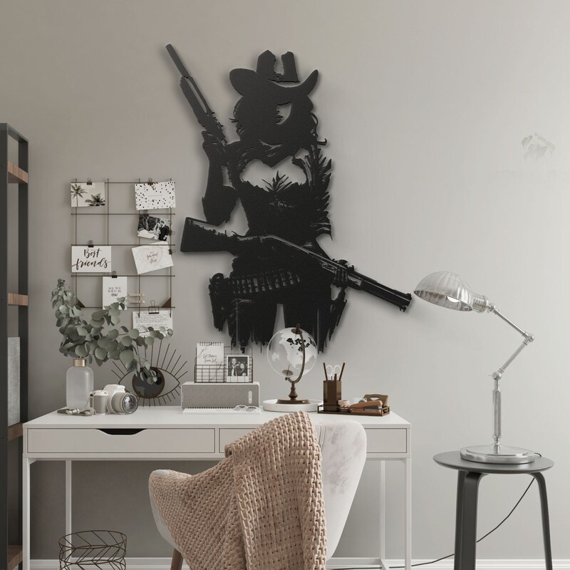 Western Metal Art - Etsy