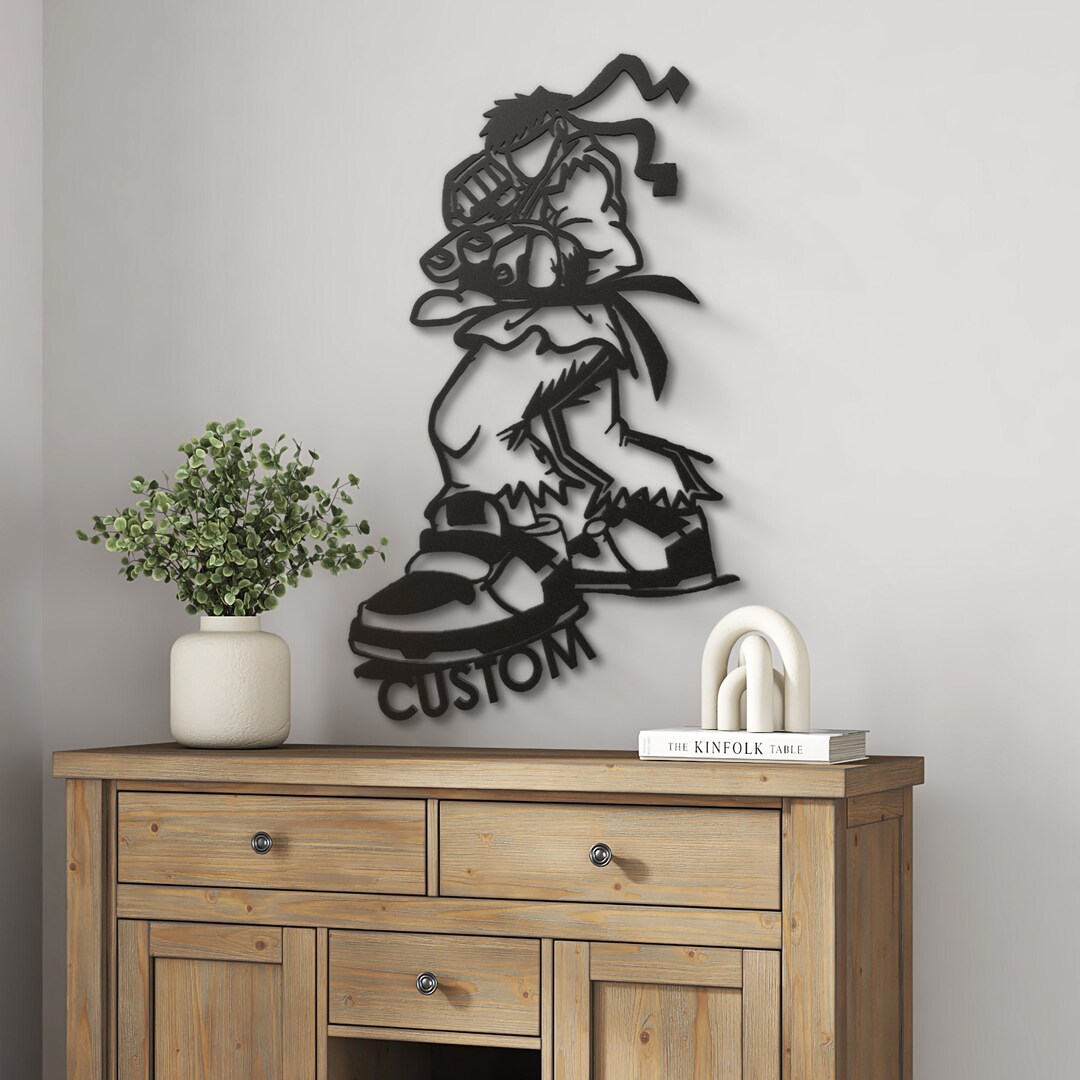 Custom Karateka Metal Wall Art, Martial Arts Practitioner Sculpture ...