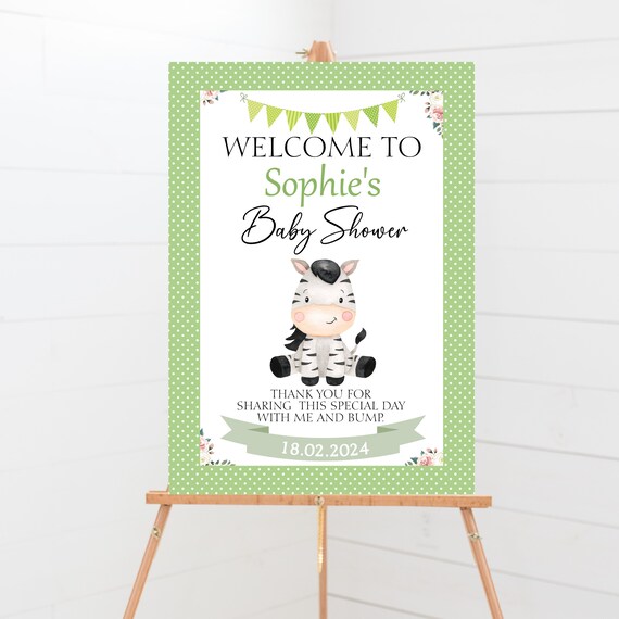 Zebra Babyshower