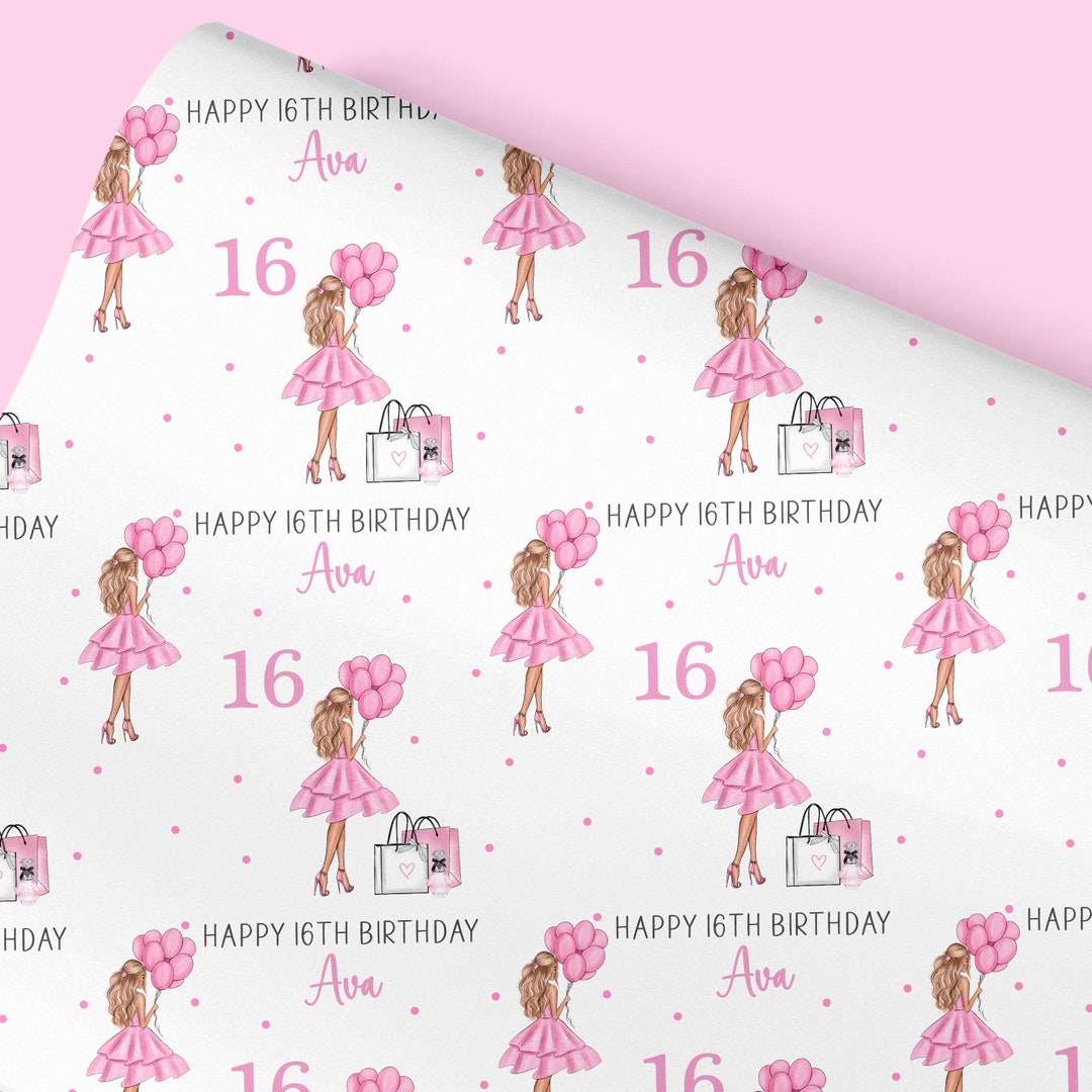 Personalised Gift Wrap / Personalised Birthday Wrapping Paper ...