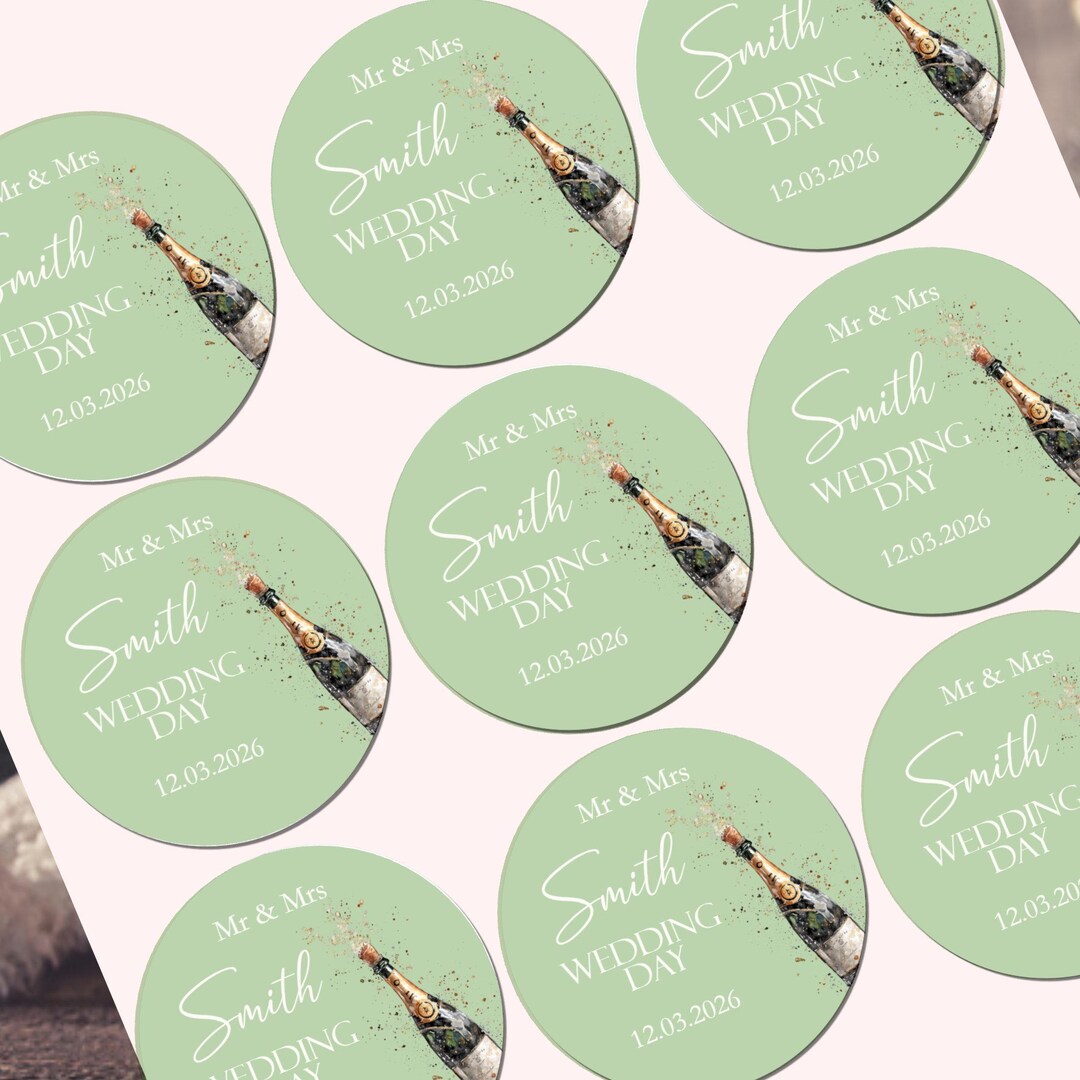 Wedding Stickers, Wedding Favour Sticker, Party Bags, Wedding ...