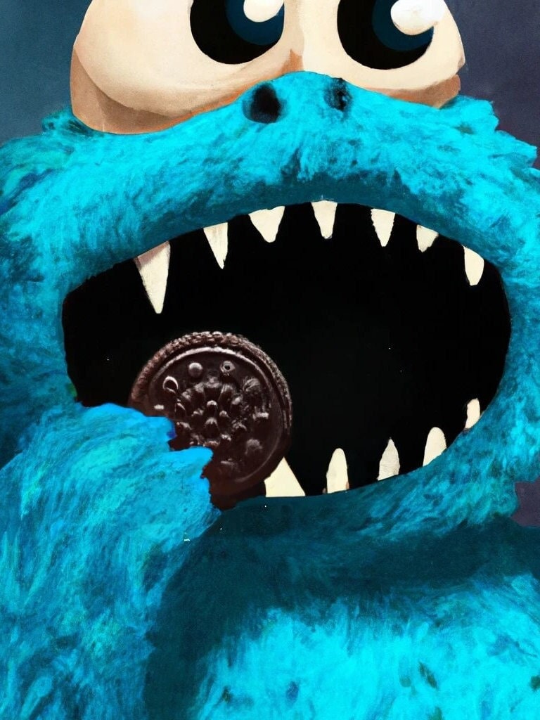 Cookie Monster Tumblr Wallpaper