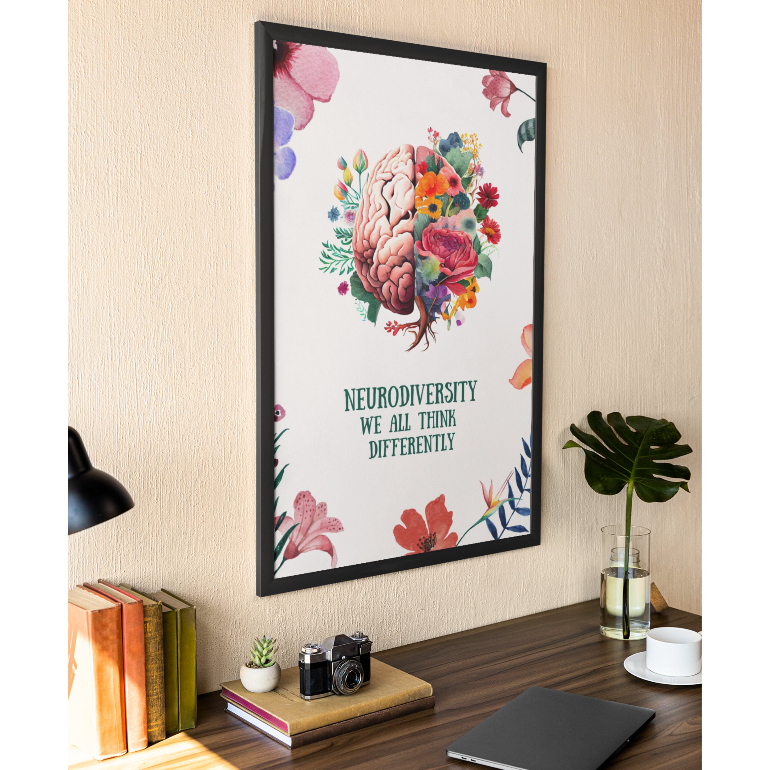 Neurodiversity Digital Poster We All Think Differently Print - Etsy