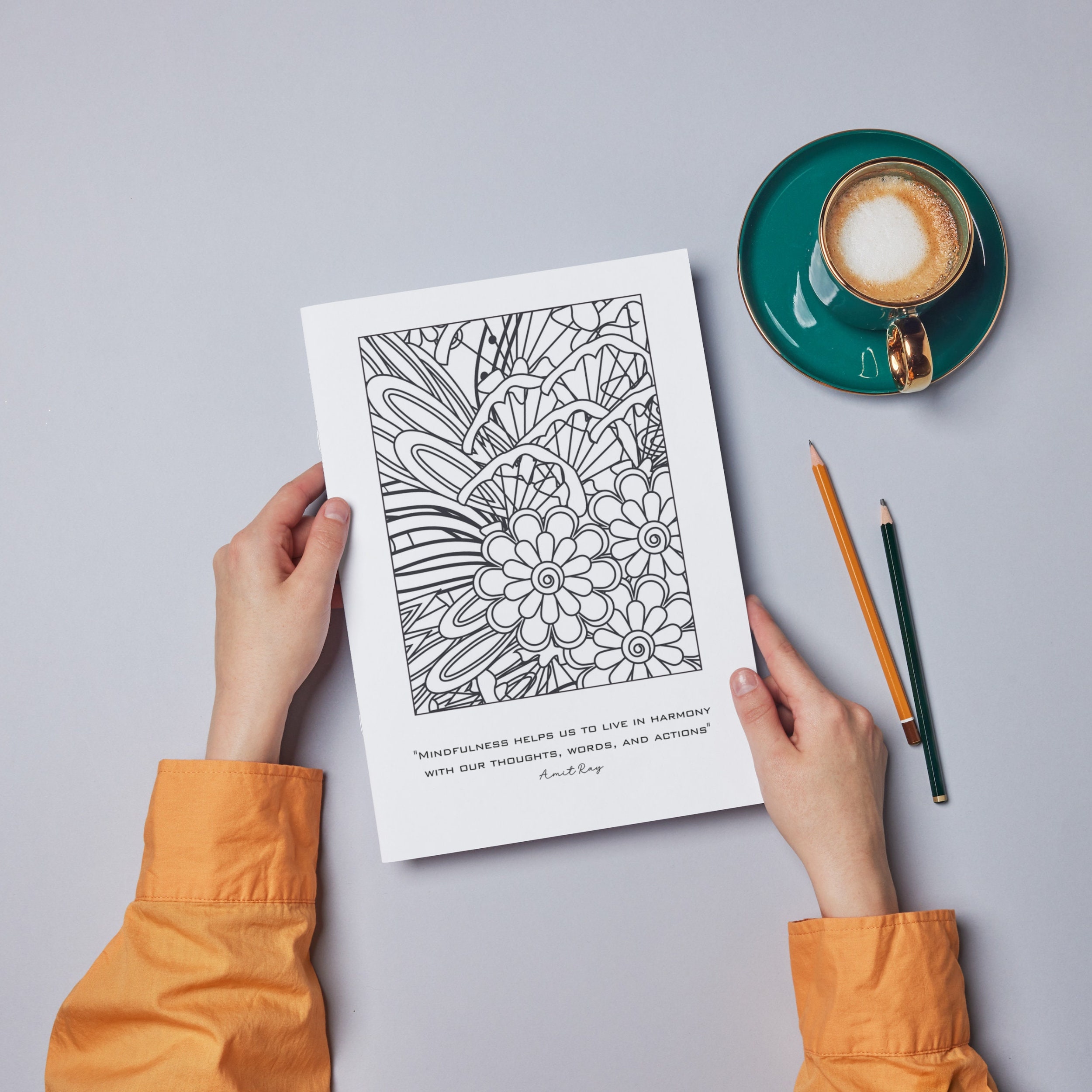 Mindfulness Colouring Pages Digital Download for Adults - Etsy