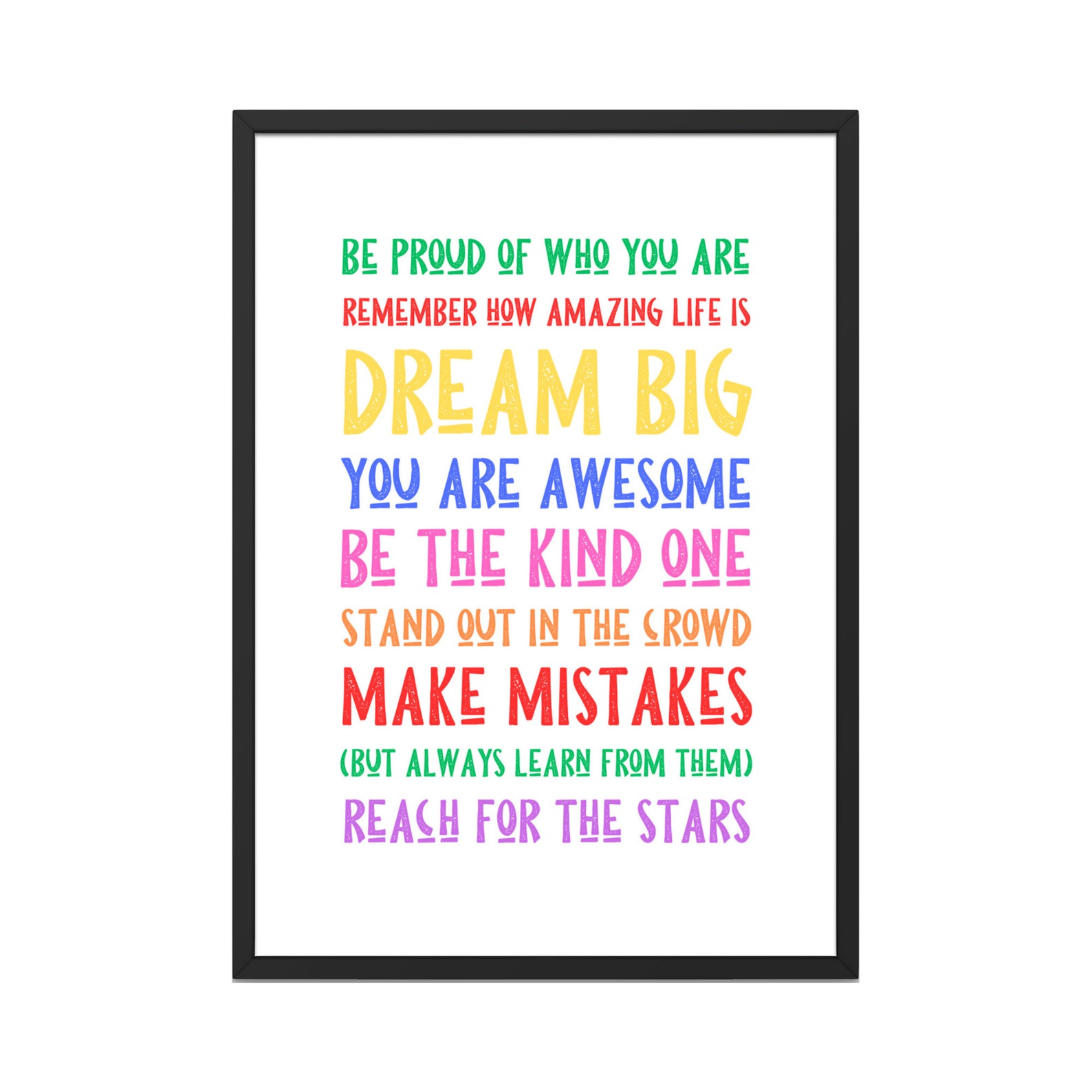 Teen Wall Art, Printable Wall Decor for Teenagers, Teenage Room Decor ...