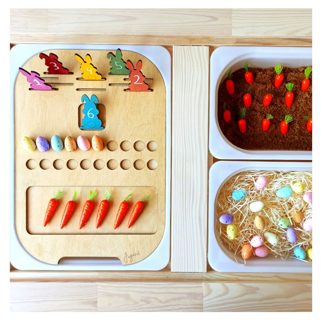 Montessori Counting Board for Trofast Box and Flisat Table. Trofast ...