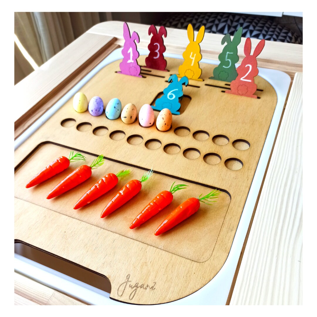 Montessori Counting Board for Trofast Box and Flisat Table. Trofast ...