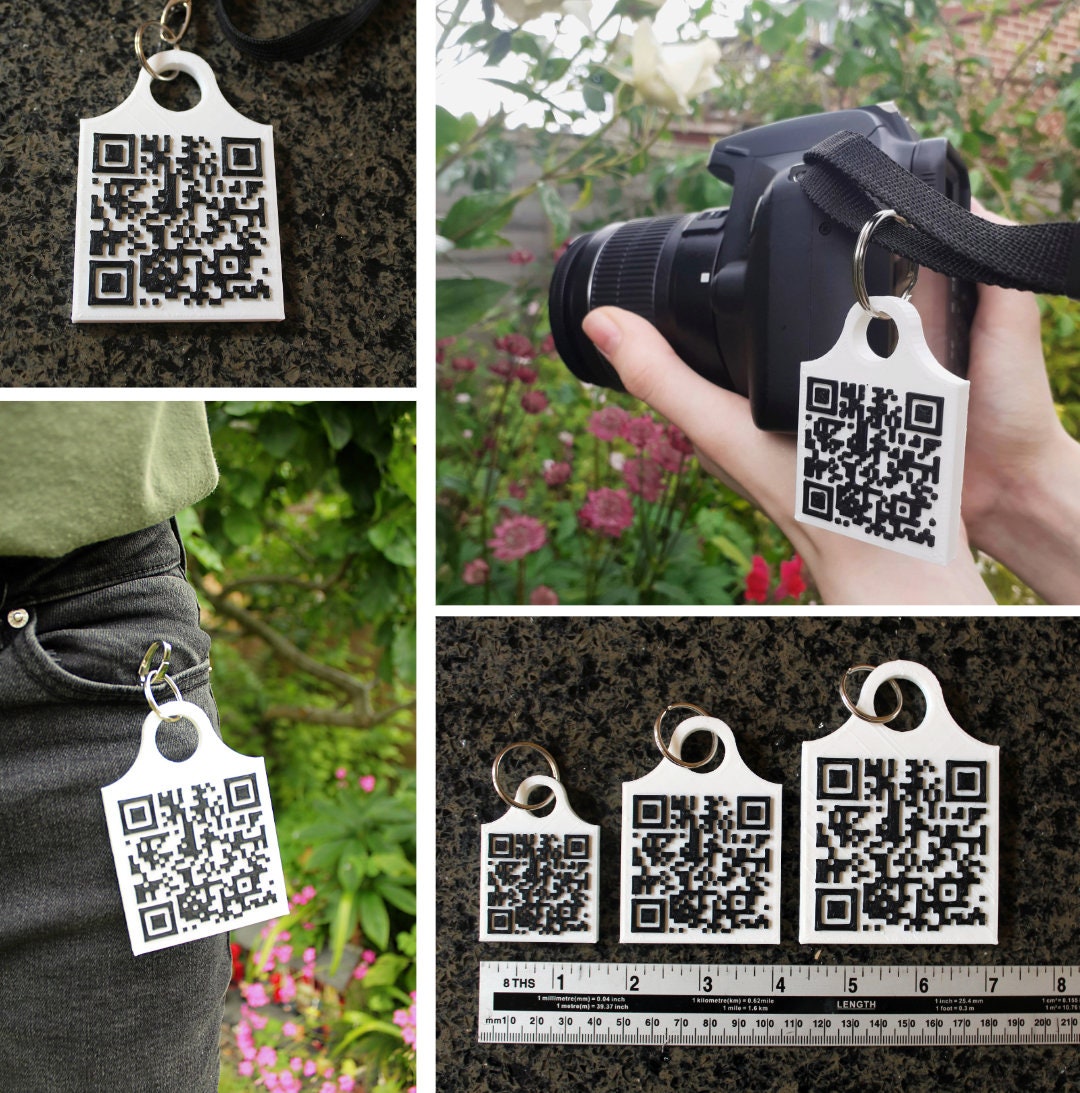 Heavy Duty 3D QR Code for Conventions/cosplayers/photographers - Etsy
