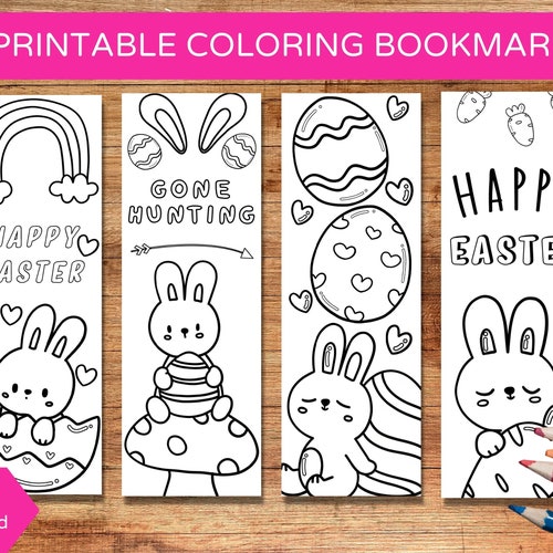 Printable Easter Coloring Pages - Etsy