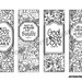 Set of 4 Printable Catholic Bookmarks to Color, Christian Coloring ...