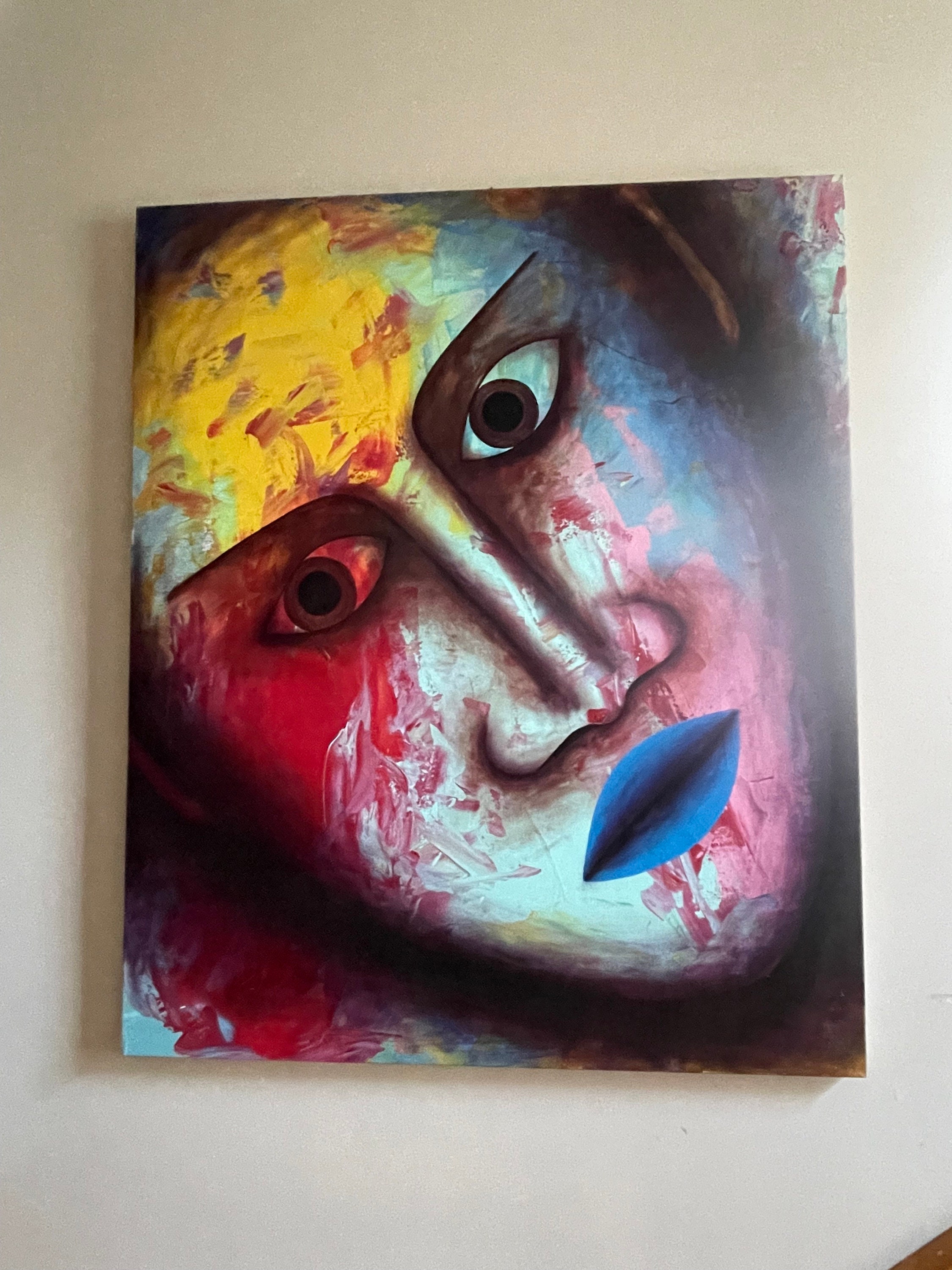 Nelson Young Jr Painting Modern Art Acrylic Oil Latex Fine Art - Etsy