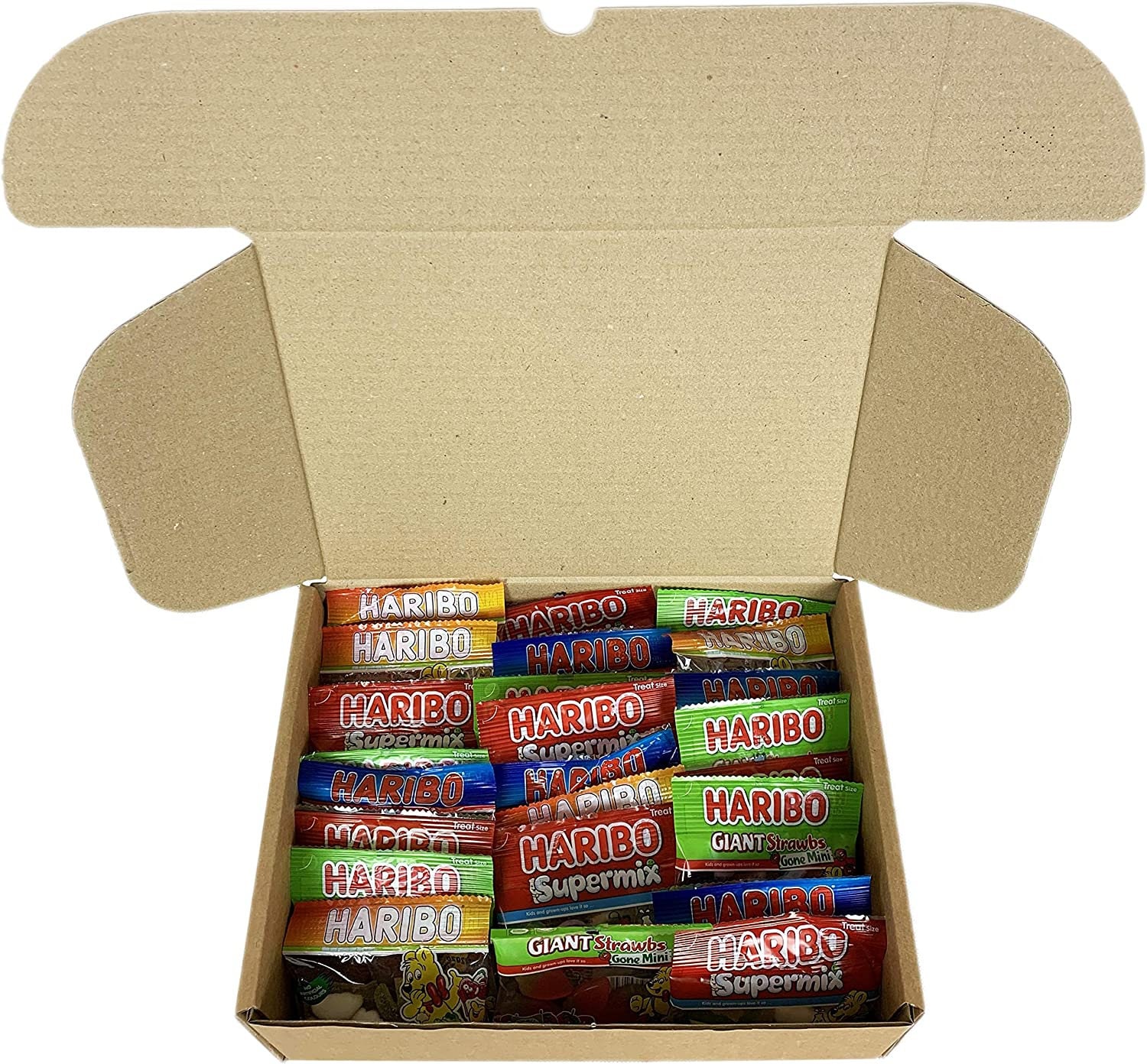 The Ultimate Haribo Mini Bags Sweets Hamper - Starmix, Supermix ...