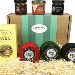 Snowdonia Cheese Company Gift Hamper Containing Three, 200g Truckles ...