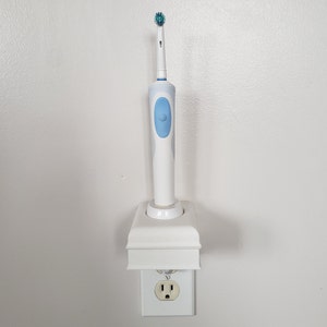 Electric Toothbrush Holder, Oral B, 1 Charging Slots, Organizer, Outlet ...