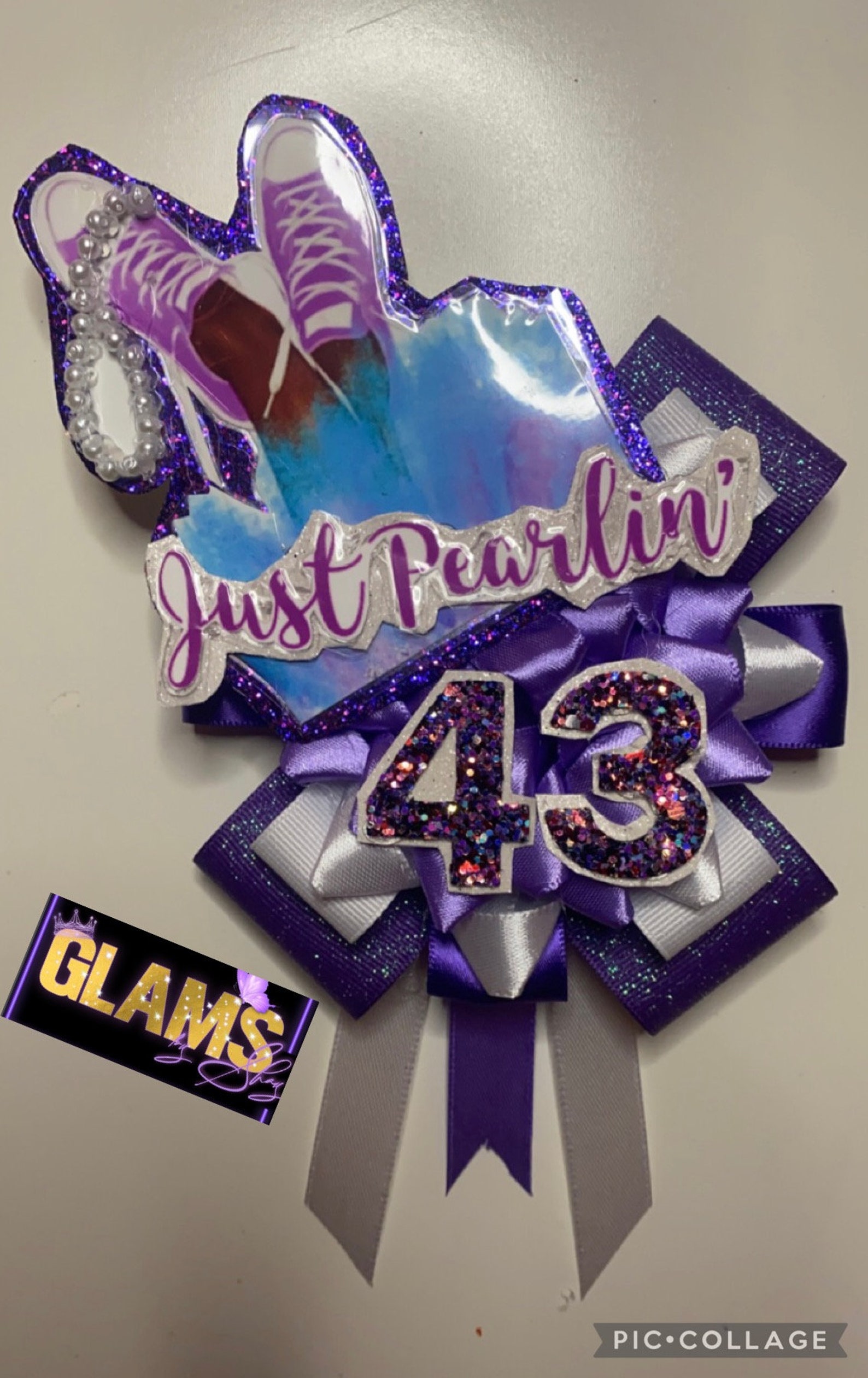 Glam Pins Are All Custom Made. All Pins Are Freestyle to Whatever the ...