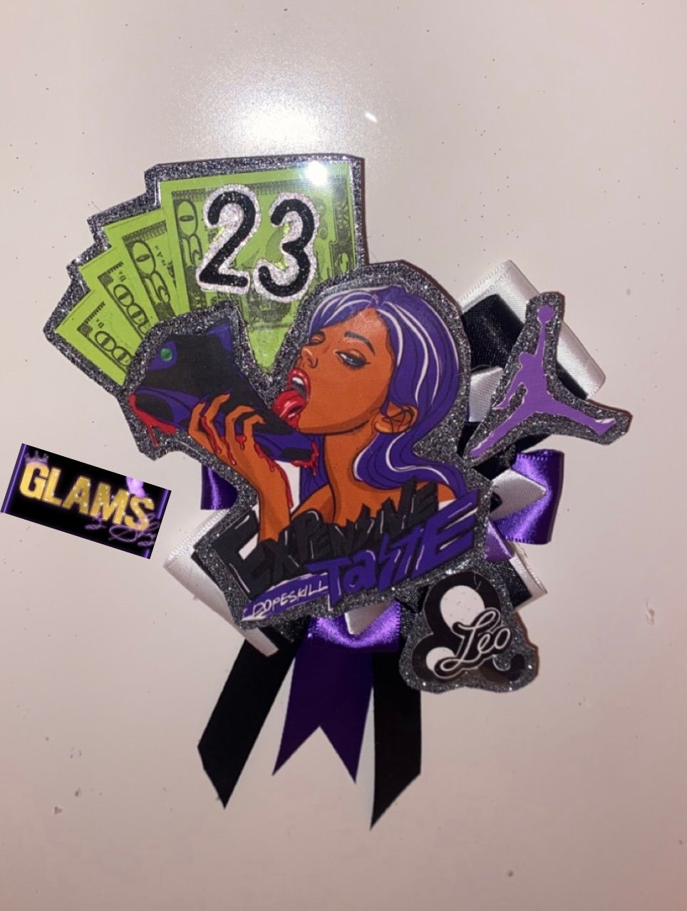 Glam Pins Are All Custom Made. All Pins Are Freestyle to Whatever the ...