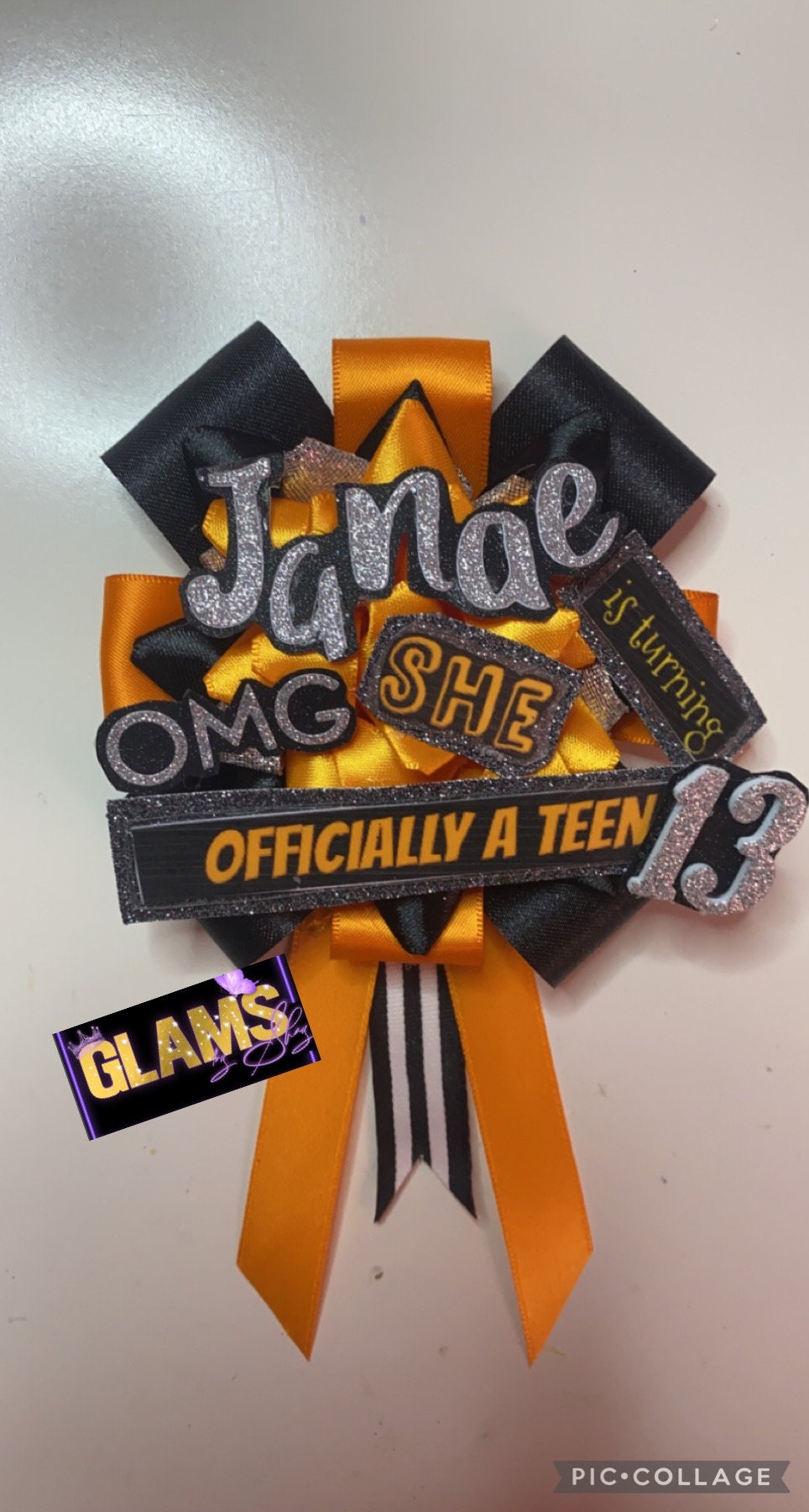 Glam Pins Are All Custom Made. All Pins Are Freestyle to Whatever the ...
