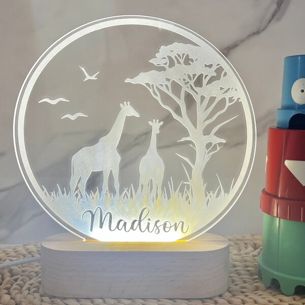 Safari Lamp - Etsy