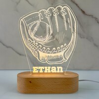 Baseball Light - Etsy