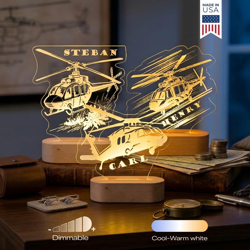 Military Pilot Lamp - Etsy