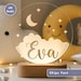Clouds and Stars Custom Name Light | Personalized Bedroom LED Cloud ...