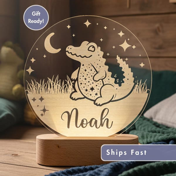 Alligator Lamp - Etsy