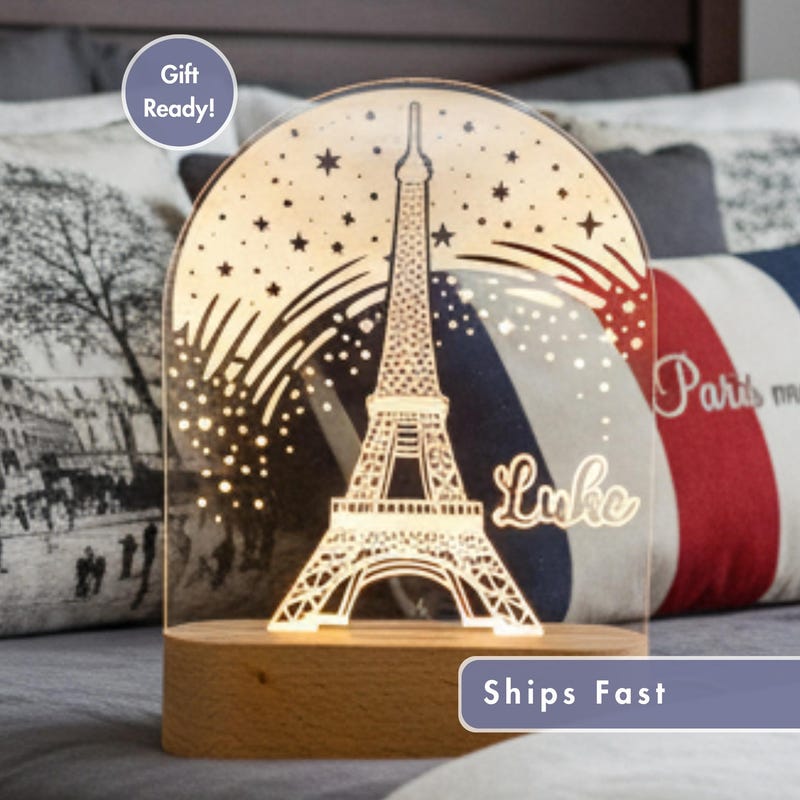 Paris Lamp - Etsy