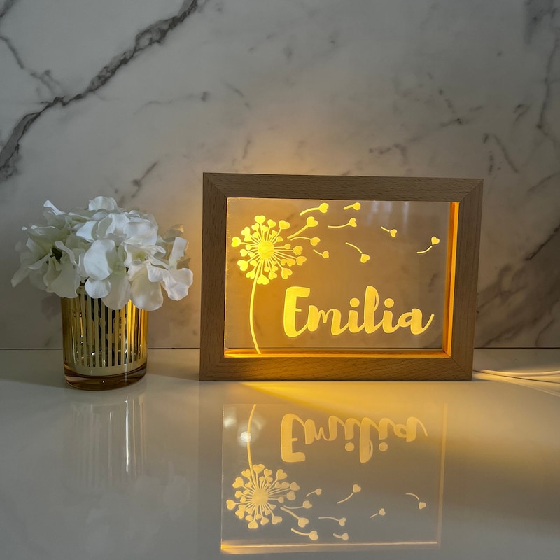 Led Photo Frame - Etsy