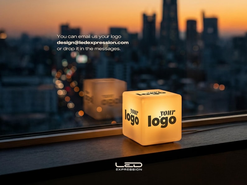 Color Changing LED Cube for Events - Light up Centerpiece for Parties ...