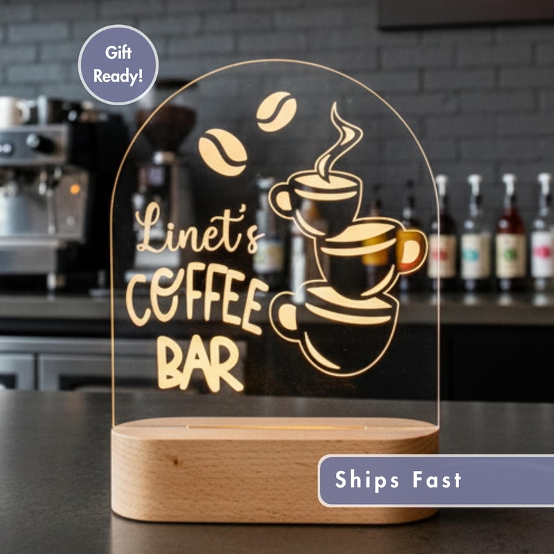 Kitchen Light up Decor - Etsy