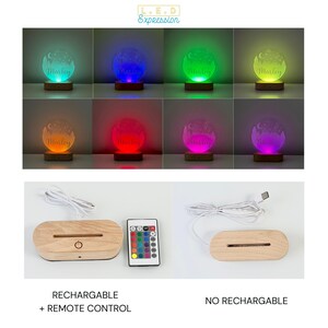 Long Distance Custom Light | Personalized Valentines Gift | Light up ...