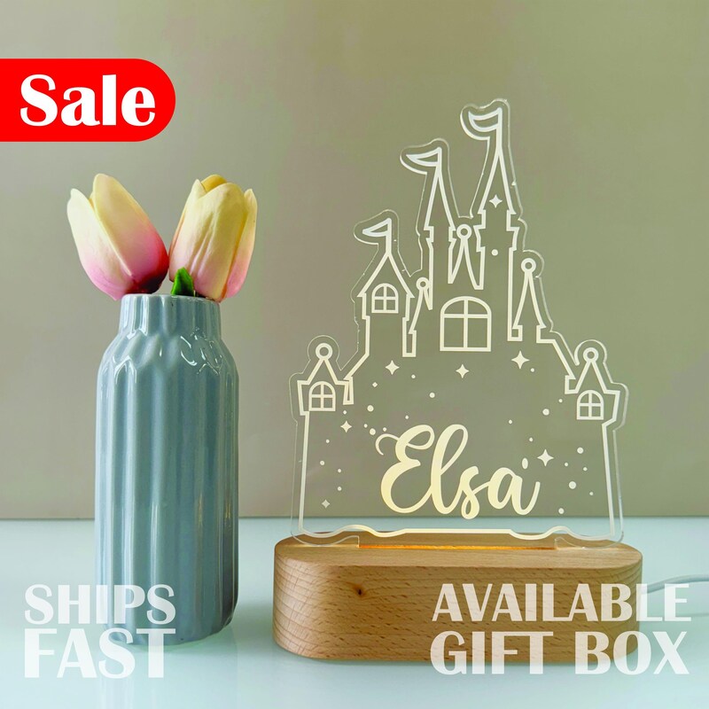 Castle Led Wall Art - Etsy