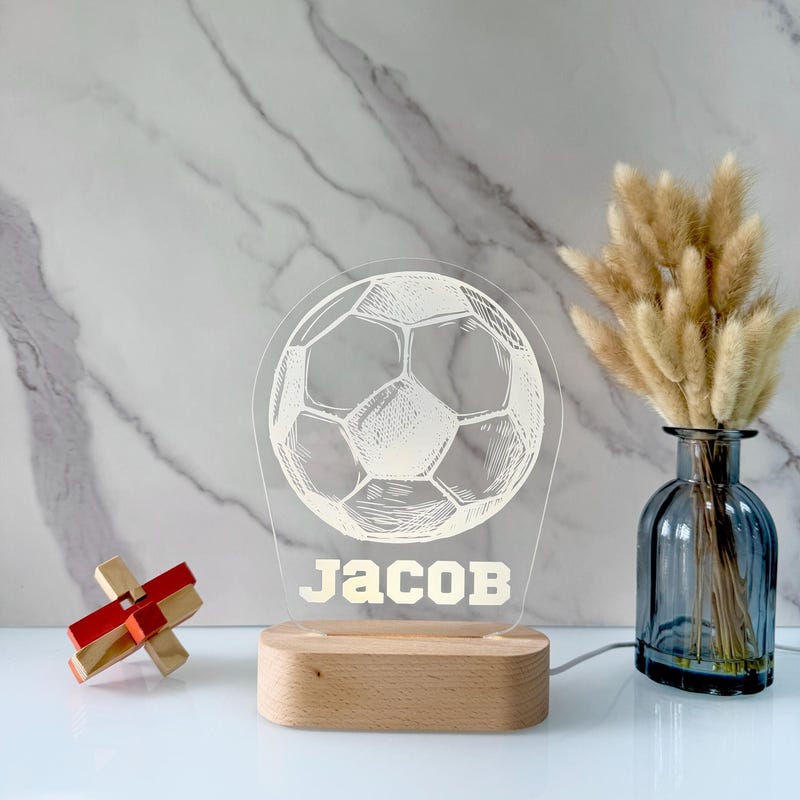 Soccer Lamp - Etsy