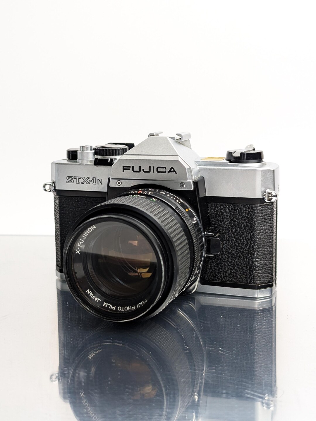 Vintage Fujica STX-1N 35mm SLR Camera: Fujinon 55mm F/1.6 X Mount Lens ...