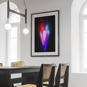 Psyche, Digital Wall Art From the Self Series , Abstract Artsy Wall ...