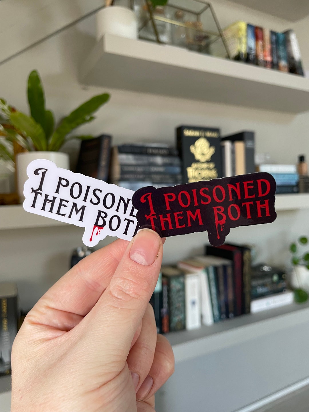 I Poisoned Them Both Sticker | Jude Duarte | Cruel Prince | Booklover ...