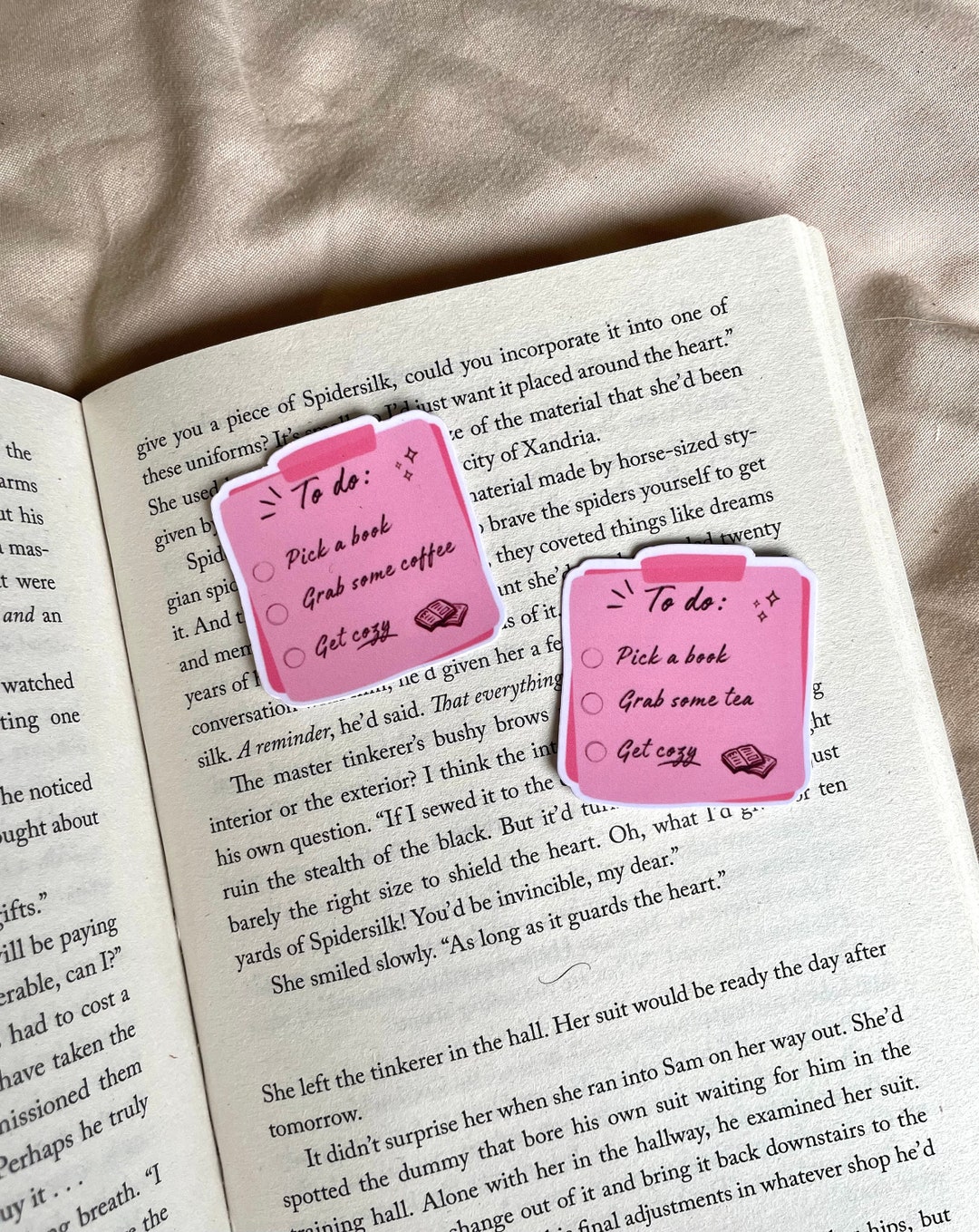 To Do Pick a Book Get Cozy Sticker Booklover Stickers for Readers ...