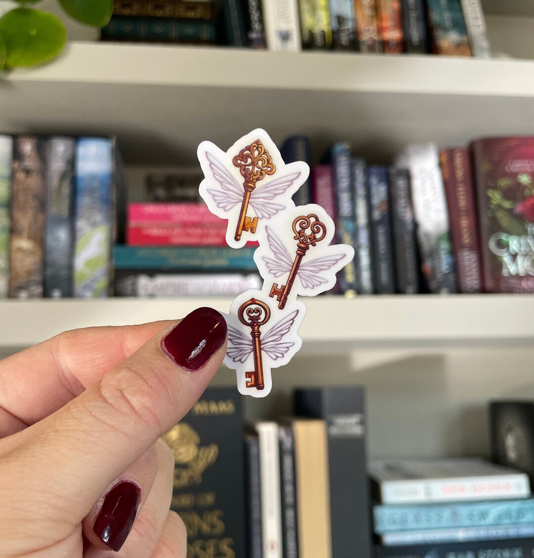 Flying Keys Harry Potter Stickers Booklover Bookish Sticker Bookish ...